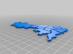 map of uk to print 3d models 【 STLFinder
