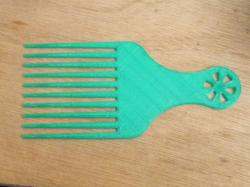simple afro comb 3D Models | Page 1 | STLFinder