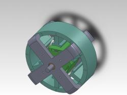 24v 5w brushless three phase motor squirrel cage drive circuit 3D ...
