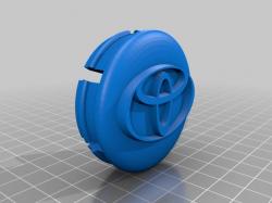 toyota prius wheel caps 3D Models | Page 1 | STLFinder