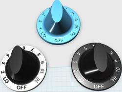 cad blocks top knobs 3D Models | Page 1 | STLFinder