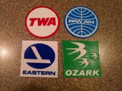 retro airline logos 3D Models | Page 1 | STLFinder
