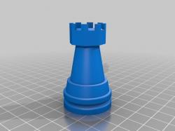 chess tower piece 3d models 【 STLFinder