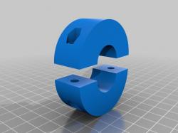 20mm pipe clamp 3d models 【 STLFinder
