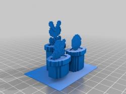 fnaf 8 bit sprites 3D Models | Page 1 | STLFinder