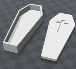 coffin money box 3d models 【 STLFinder