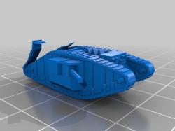 mark 1 tank 3d models 【 STLFinder
