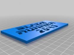blade runner blaster plaque plaque 3d print file | Page 1 | STLFinder