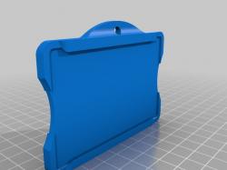 dual id card holder 3D Models | Page 1 | STLFinder