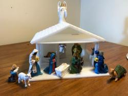 stable only for jim shores 10 piece nativity scene 3D Models | Page 1 ...