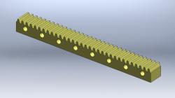 6 1m rail racks toothed rack gear rail track for electric sliding gate ...