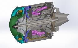 wren mw54 gas turbine engine 3D Models | Page 1 | STLFinder