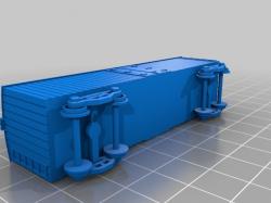 bnsf boxcar 3d models 【 STLFinder