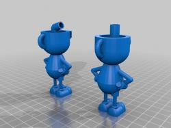 cuphead mcfarlane chaotic casino toys cuphead and mugman 3D Models ...