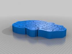 catrina stencil 3d models 【 STLFinder