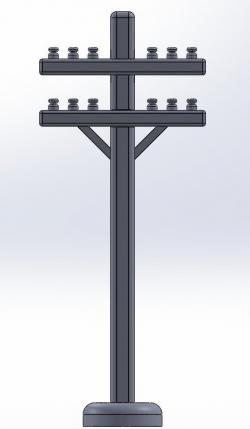 ho scale telephone pole 3D Models | Page 1 | STLFinder