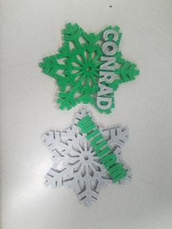 snowflake name generator 3d models 【 STLFinder