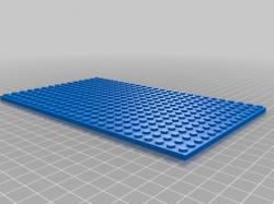 white lego baseplate 3D Models | Page 1 | STLFinder