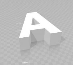 arial font numbers 3d models 【 STLFinder
