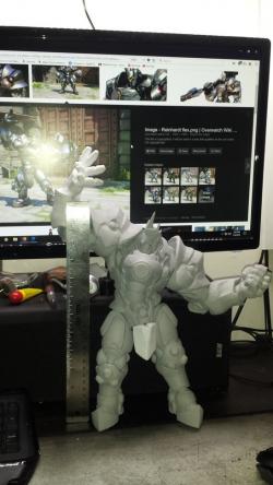 overwatch reinhardt figure 3d models 【 STLFinder