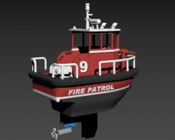 Fire Boat 3d models 【 STLFinder