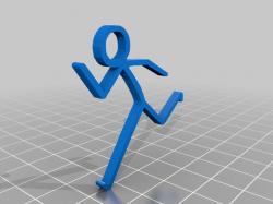 run stickman 3d models 【 STLFinder