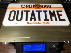 bttf license plate 3D Models | Page 1 | STLFinder