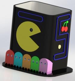 pacman pencil holder 3D Models | Page 1 | STLFinder