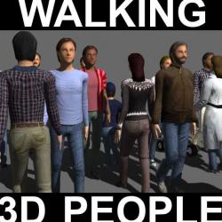 walking people 3D Models | Page 1 | STLFinder