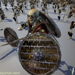army of skeletons 3d models 【 STLFinder