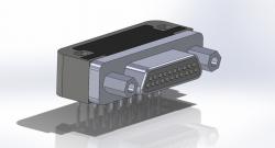 glenair right angle dsub connector 3d models | Page 1 | STLFinder