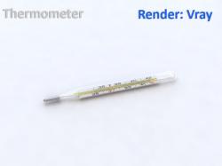 thermometer model 【 STLFinder