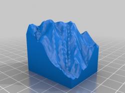 printable topo maps 3d models 【 STLFinder