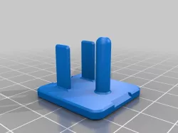 Ethernet outlet cover (simple + ABB Tango) - Free 3D Model | STLFinder