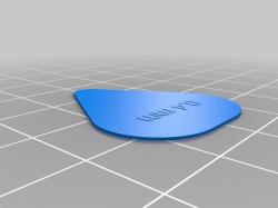 plectrum sizes 3D Models | Page 1 | STLFinder
