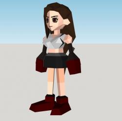 final fantasy vii tifa lockhart by lvl3toaster 3D Models | Page 1 ...