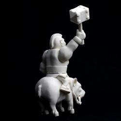 clash of clans hog rider 3D Models | Page 1 | STLFinder