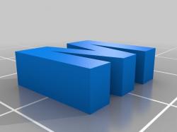 letra m candi 3d models 【 STLFinder