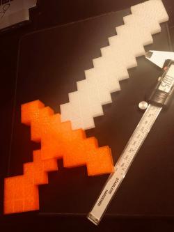 minecraft pictures of diamond swords 3D Models | Page 1 | STLFinder