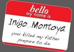 hello my name is inigo montoya name tag 3D Models | Page 1 | STLFinder