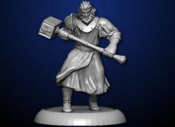 warrior with hammer 3D Models | Page 1 | STLFinder