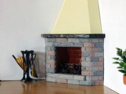 corner fireplace image for blueprint drawing 3D Models | Page 1 | STLFinder