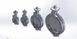 2 Through 12in Delta T 050 series Butterfly Valves 3D Models | Page 1 ...