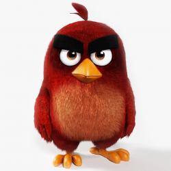 Angry Bird Red Low-poly 3D model - Free 3D Model | STLFinder