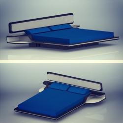 floating platform bed 3d models 【 STLFinder