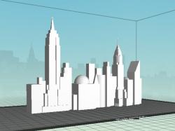 nyc skyline 3D Models | Page 1 | STLFinder