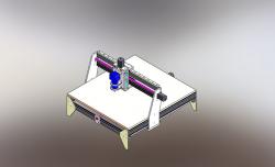 multicam apex 3r cnc router vaccum system for router table and table 3D ...