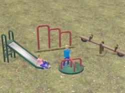 Kids Playground Set HO Scale 187 3D Models | Page 1 | STLFinder