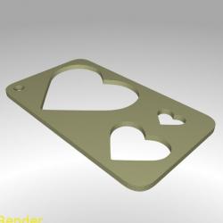 jerry heart drawing 3D Models | Page 1 | STLFinder