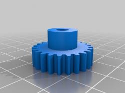 toothed roller 20 teeth d 18mm d 5mm gt 2 drawlin 3D Models | Page 1 ...